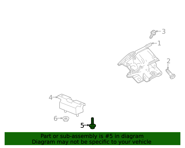 2020-2024 GM Power Transfer U-Bolt 11548787 GM | GMPartsDirect.com