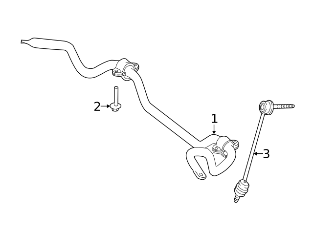 2223201689 - Stabilizer Link 2014-2021 Mercedes-Benz | AutoNationParts.com