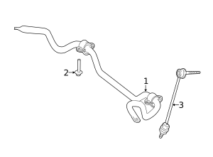 2014-2021 Mercedes-Benz Stabilizer Link 2223201789 | AutoNationParts.com