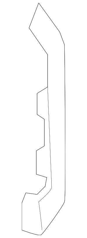 2020-2021 Land Rover Range Rover Evoque Lower Molding LR117426 | OEM ...