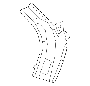 2018-2020 Audi Center Reinforced 80A-809-746-STL | Audi OEM Parts