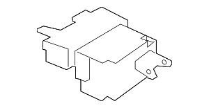 2019-2022 Porsche Cayenne Fuse & Relay Box Lower Bracket PAB-907-392-00 ...