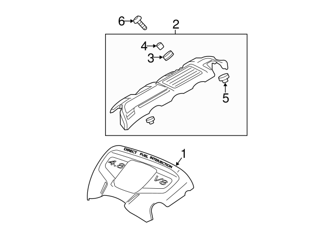 2010-2018 Porsche Side Cover Grommet 955-110-638-00 | Gaudin Porsche Parts