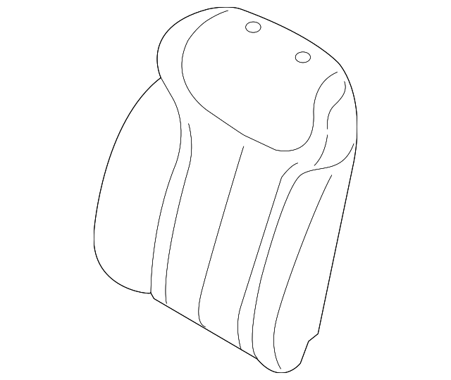 2020-2023 Hyundai Palisade Seat Back Cover 88360-S8040-UBX | QuirkParts