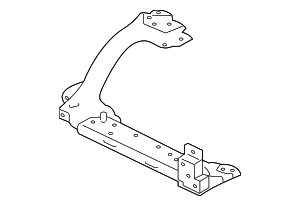 2016-2020 Jaguar Radiator Support Panel T4N3262 | JaguarParts.com