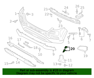 86672-J9IB0 - Side Molding 2019 Hyundai Kona | Group 1 Auto Parts