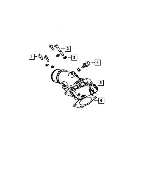 Throttle Body for 2015 Ram ProMaster 2500 | Mopar Online Parts