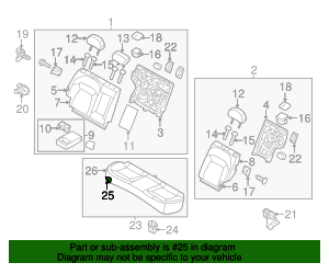 89150-3W020 - Frame 2011-2016 Kia Sportage | Kia.Parts Store