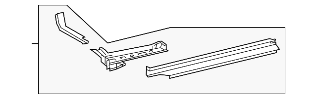 57028-04022 - Side Member Assembly - 2018-2023 Toyota Tacoma | Sparks Parts