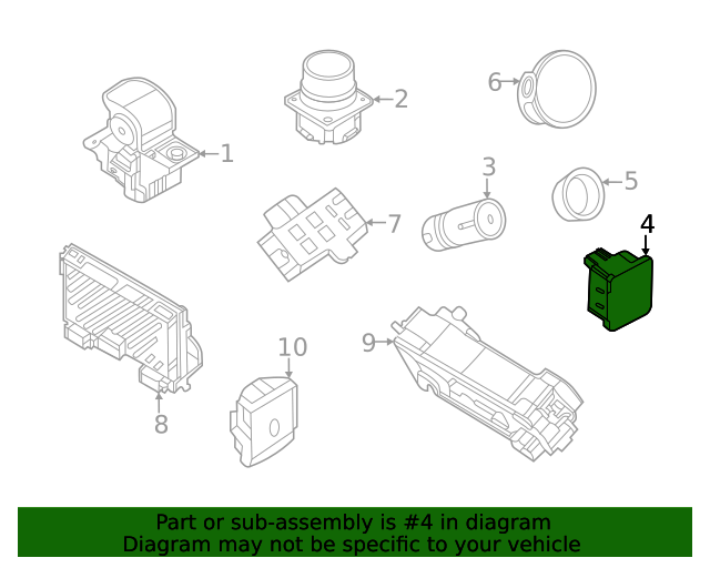 2020-2021 Ford Power Outlet KJ7Z-19N236-A | OEM Parts Online