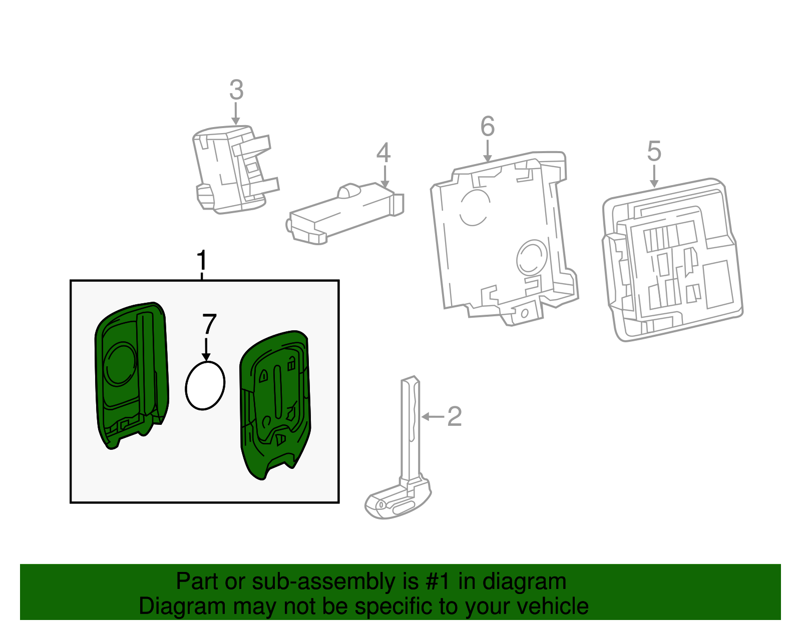 2020 GMC Acadia Remote Control Door Lock and Theft Deterrent ...