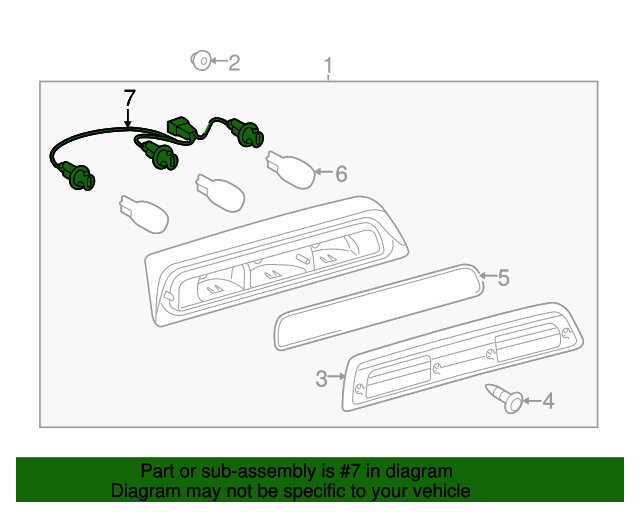 2007-2021 Toyota Tundra Socket & Wire 81576-0C050 | OEM Parts Online