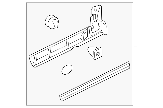 2010-2016 Land Rover LR4 Lower Molding LR010624 | JaguarParts.com