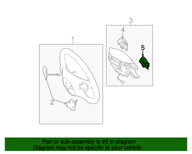 204-821-01-51-8465 - Switch 2008-2011 Mercedes-Benz C 63 AMG ...
