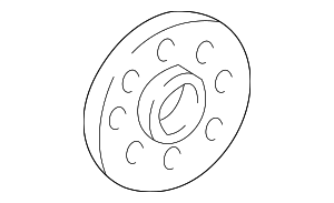 DL3Z-4851-A - Companion Flange 2003-2014 Ford | AutoNationParts.com