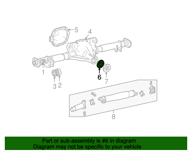 1984-2014 Ford OEM NEW 1984-2014 Ford Mustang Marauder Town Car Rear ...