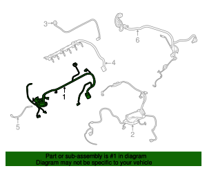 12517631764 - 2012-2015 BMW Engine Harness (12-51-7-631-764) | BMW of ...