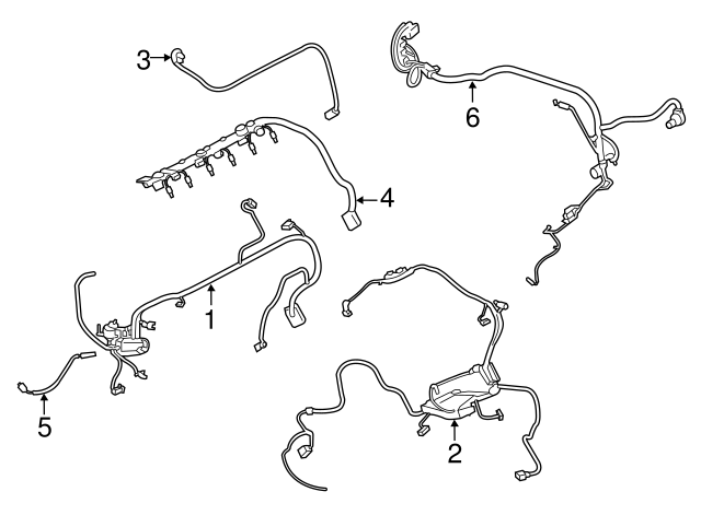 12517592508 - 2012-2016 BMW Engine Harness (12-51-7-592-508) | BMW of ...