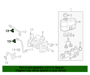 2003-2018 Mopar Tube Clip 52009651AA | TascaParts.com
