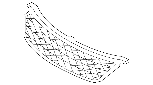 2009-2013 Toyota Matrix Upper Grille 53111-02420 | Sparks Parts