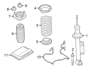 Genuine BMW 33-53-6-882-639 | Coil Spring | FREE Shipping on Most ...