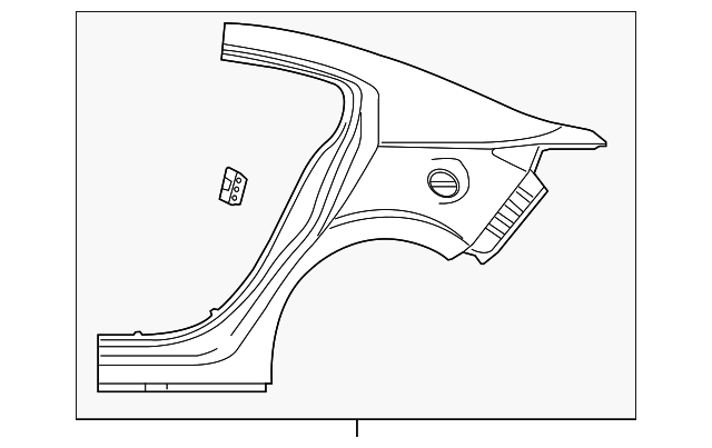 2014-2018 Mazda 3 Quarter Panel BJY7-70-41X | Mazda-Parts
