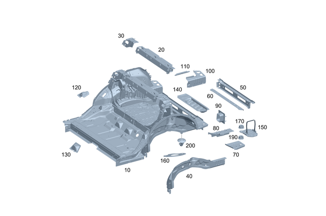 295-610-37-00 - Console 2023-2025 Mercedes-Benz | Mercedes-Benz USA Parts