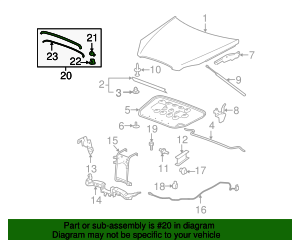 25807076 Molding - New OEM Part From GM Parts Direct | GM Parts Store