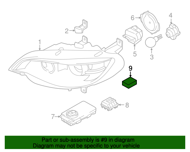 Genuine BMW 63-11-7-205-838 | Repair Kit | FREE Shipping on Most Orders ...