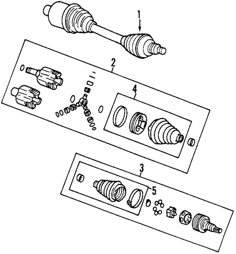 Axle Shafts & Joints for 2011 Chevrolet Impala | GMPartsDirect.com