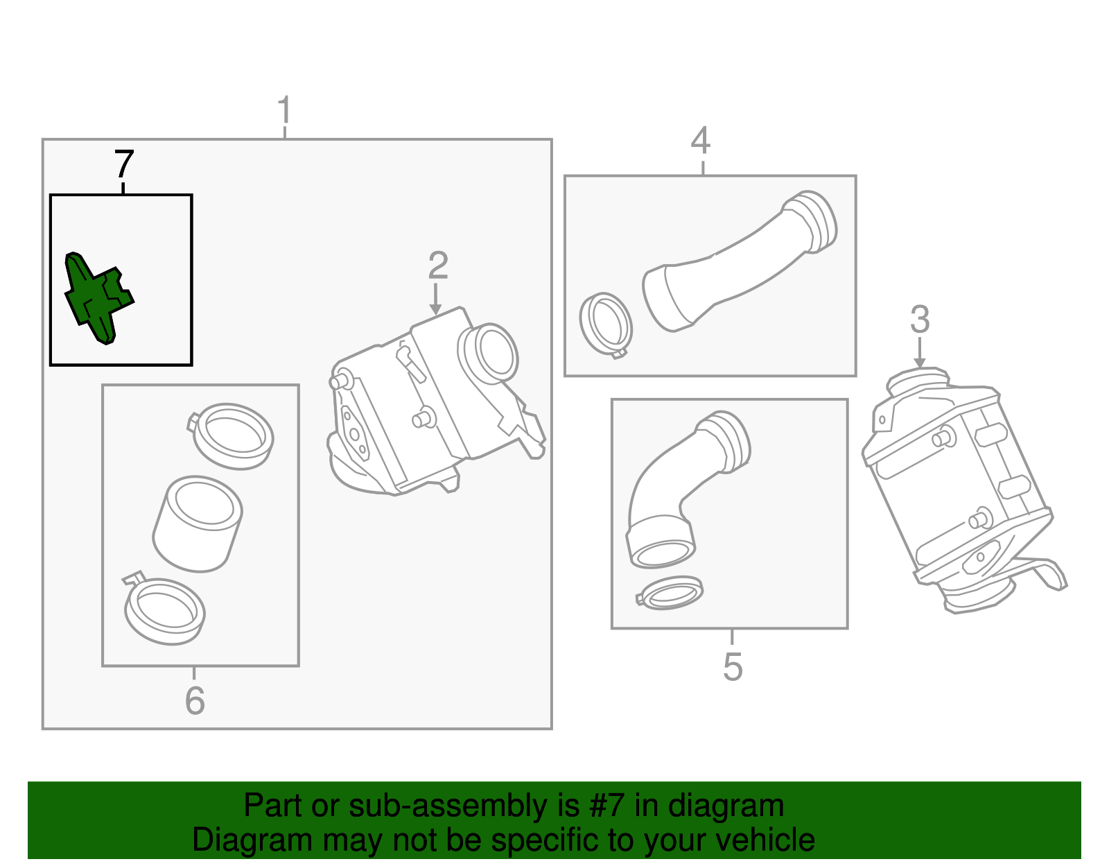 13628644432 - 2009-2025 BMW Manifold Absolute Pressure Sensor (13-62-8 ...