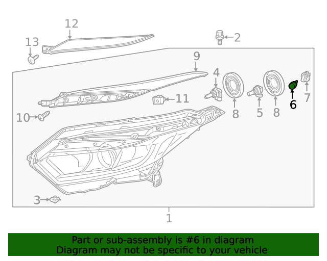 33303-SZT-A01 - Signal Lamp Bulb 2011-2024 Honda | Honda Parts Online