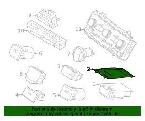 95570-R0300 - Overhead Console Clip 2022 Kia Carnival | Kia.Parts Store