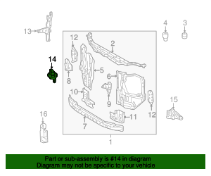 2010-2021 Lexus GX460 Side Mount Bracket 53803-60090 | OEM Parts Online