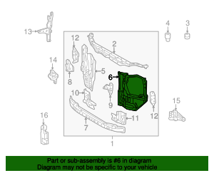 53212-60202 - Side Panel For 2010-2023 Lexus GX460 | Lexus OE Parts