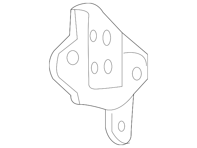 2010-2021 Lexus GX460 Side Mount Bracket 53803-60090 | OEM Parts Online