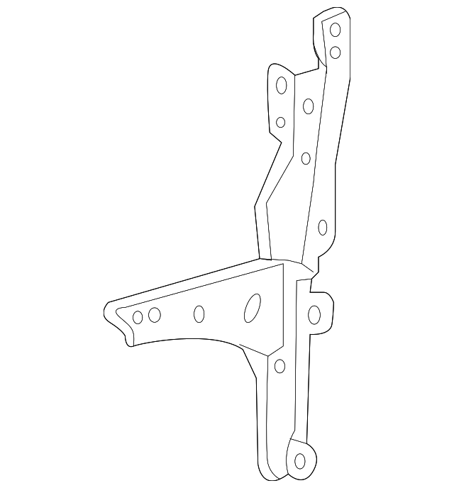 53209-60141 - Lock Support - 2010-2020 Lexus GX460 | MyLexusParts