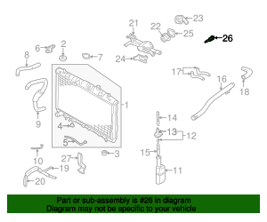 2003-2008 Hyundai Tiburon Oil Temp Sending Unit 39220-23990 | OEM Parts ...