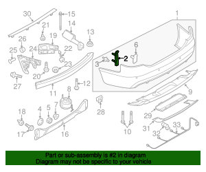4F5-898-193-A - Stud Plate 2009-2011 Audi | Audi OEM Parts