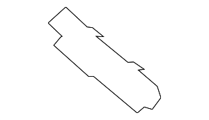 86613-1M500 - Side Retainer 2011-2013 Kia Forte | Kia.Parts Store