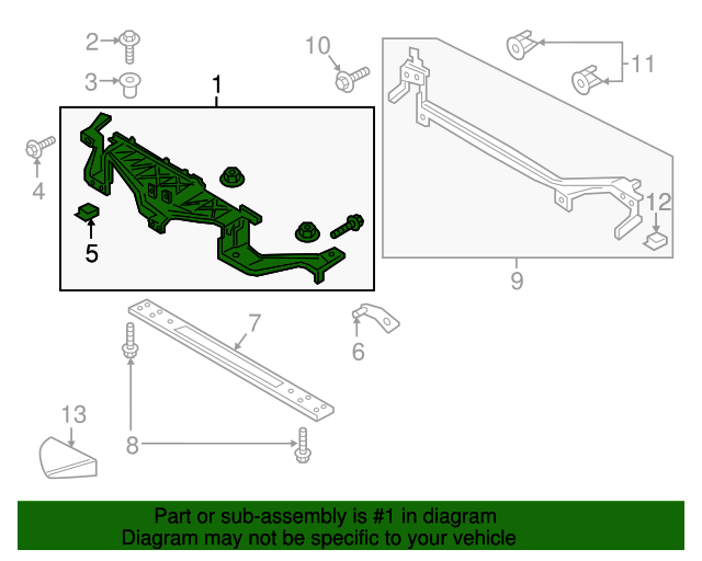 HP5Z-16138-A - Front End Assembly 2017-2020 Lincoln MKZ | AutoNation Parts