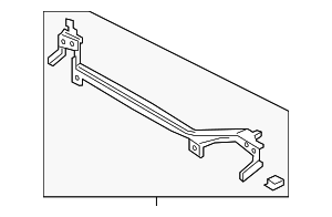 2017-2020 Ford Upper Tie Bar HP5Z8A284B | TascaParts.com