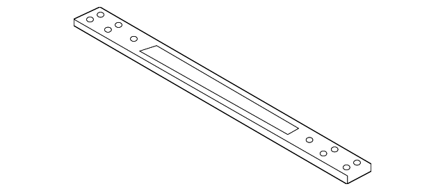 2013-2020 Ford Lower Tie Bar GS7Z-16138-A | OEM Parts Online