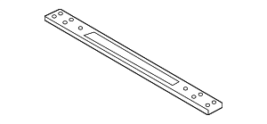 Genuine OEM Ford Part - Lower Tie Bar GS7Z-16138-A | Genuine OEM Ford ...