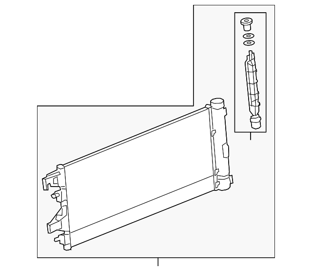 2019-2024 GM A/C Condenser 87823303 GM | GMPartsDirect.com