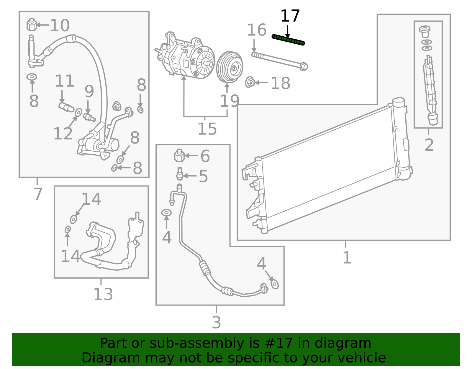 GM Parts | Genuine Air Conditioning Compressor Stud Part# 11561936 | GM ...