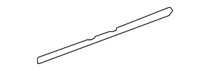2005-2010 Pontiac G6 Front Driver Side Door Bottom Auxiliary Sealing ...