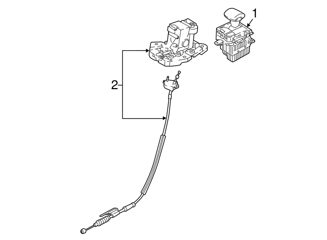 2018-2020 Kia Stinger Shifter Assembly 467W0-J5200WK | TascaParts.com