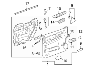 Trim - Driver's Side (LH) 84127291 | TascaParts.com