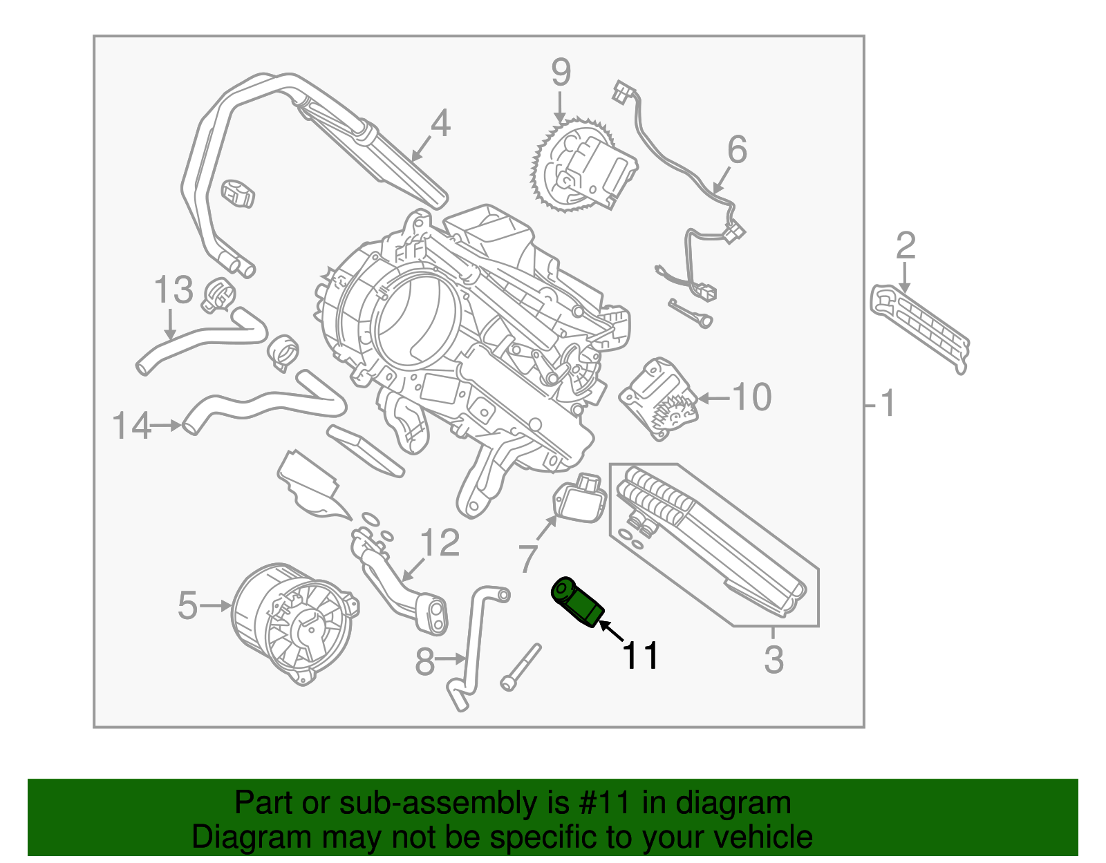2008-2020 Toyota Expansion Valve 88515-0E110 | Toyota Parts Center